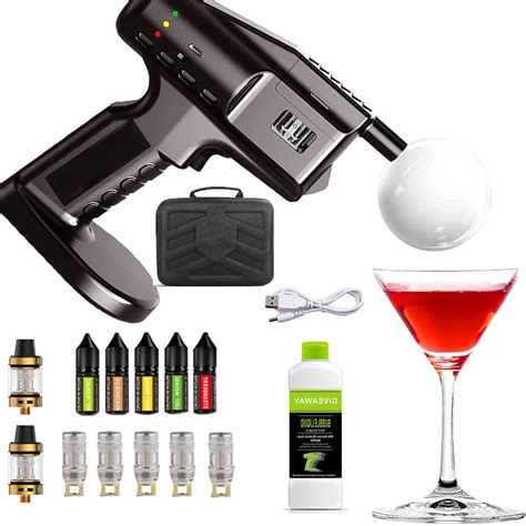 Oxfuzz Cocktail Smoker Cocktail Bubble Maker Pistola Fumante Portatile