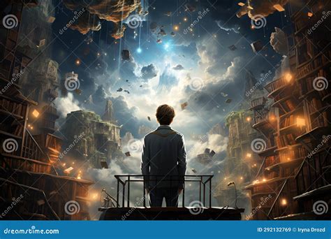 Deep Learning Graphical User Interface Knowledge Concept Stock Illustration Illustration Of