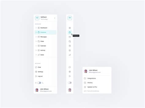 Sidebar Navigation Interactive Design Navigation Navigation Design