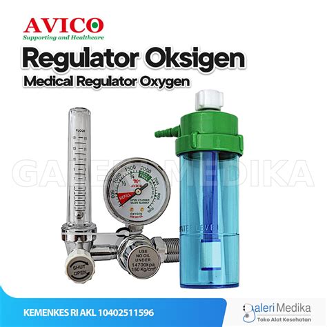 Jual Regulator Tabung Oksigen Avico Medical Regulator Shopee Indonesia