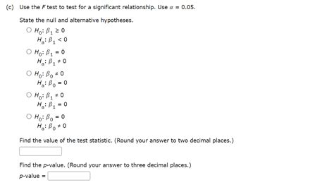 Solved Consider The Data A What Is The Value Of The Chegg