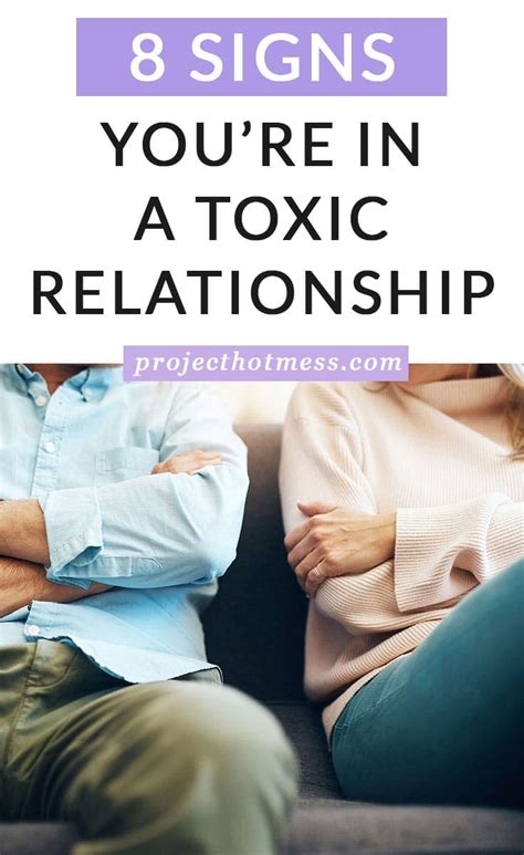 11 Signs Youre In A Toxic Relationship And What To Do About It