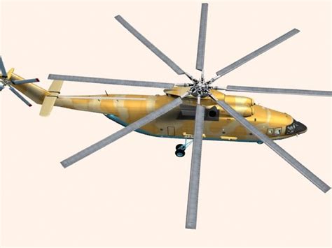 Mi-26 3D Model $150 - .max - Free3D