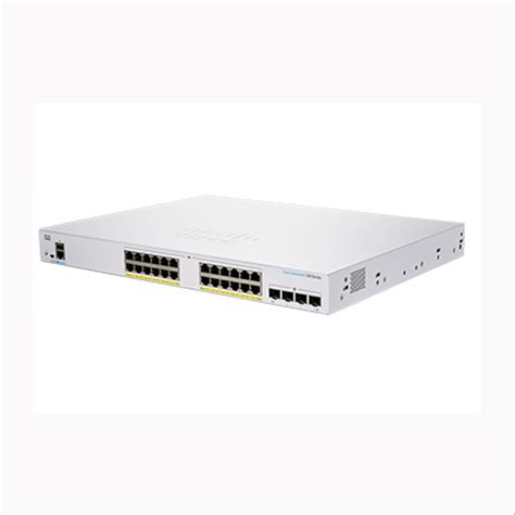 Switch Cisco Gigabit Ethernet Cbs350 24 Puertos Poe 10 100 1000mbps 4 Puertos Sfp 16000