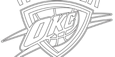 Okc Thunder Logo Pictures Az Coloring Pages Sketch Coloring Page