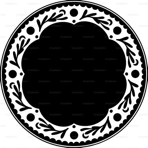 원형 프레임의 흑백 사진 벡터 Unsplash의 프레임 이미지