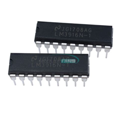 5pcs Lm3916n 1 Lm3916n 1 Nopb Led Display Driver Ic Nsc Dip 18 Ebay