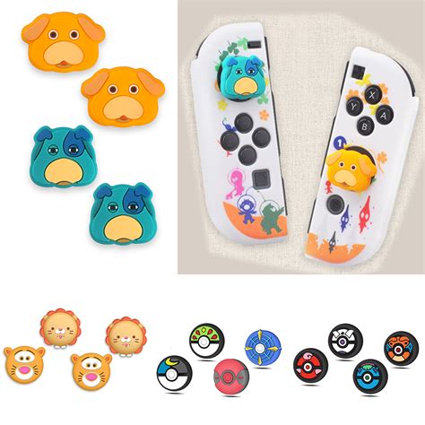 Switch Thumb Grips Cute Joystick Caps For Nintendo Switchliteoled