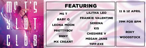 Book Tickets For Ms T S Slut Club