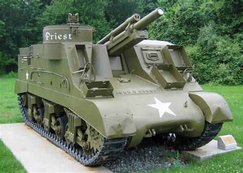 Us Ww2 Self Propelled Gun M7 Priest