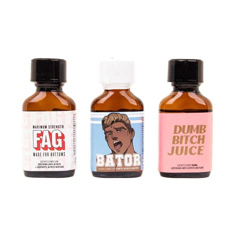 Popper Formula Blends Regulation Poppers