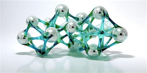 Premium Photo Fullerenes Molecular Structure Design Supramolecular Atomic Structure