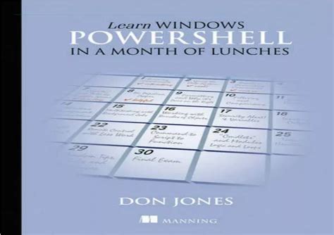 Ppt [download Pdf] Learn Windows Powershell In A Month Of Lunches Android Powerpoint