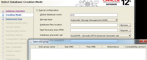 asm diskgroup not exist in oracle 12cr2 installation oracle forums