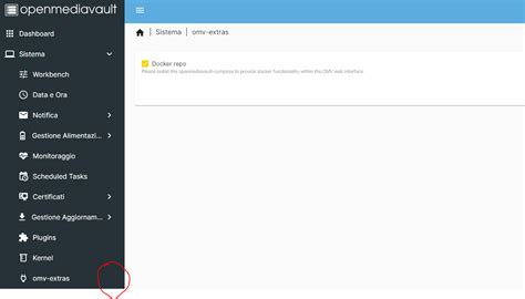 Omv Extras Disappeared Portainer General Openmediavault