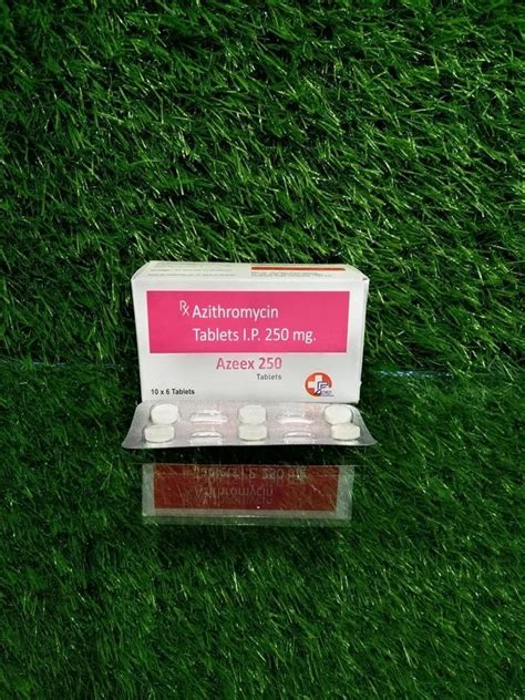 Azithromycin 250mg Tablets Packaging Size 10x10 At ₹ 7822box In