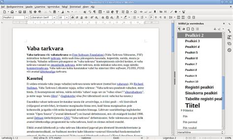 LibreOffice Timeline LibreOffice