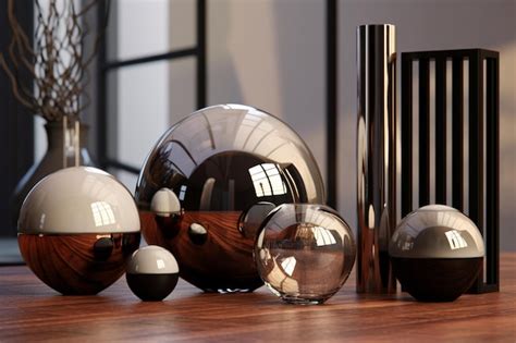 Premium Ai Image Modern Objects