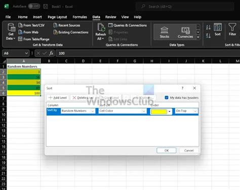 如何使用单元格颜色和字体颜色对 Excel 数据进行过滤或排序
