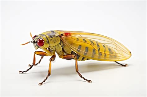 Premium Photo Leafhopper Bug On White Background