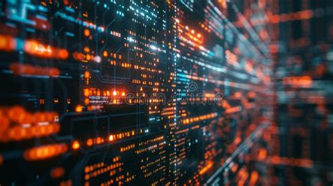 A Close Up View Of A Digital Screen Showcasing Evolving Ai Algorithms