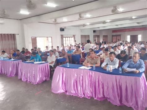 ໂຮງຮຽນ ການເມືອງ ການປົກຄອງ ແຂວງຫຼວງນ້ຳທາ ຈັດພິທີປິດຊຸດຮຽນ ທິດສະດີການເມືອງ ການປົກຄອງ ລະບົບ 45 ວັນ