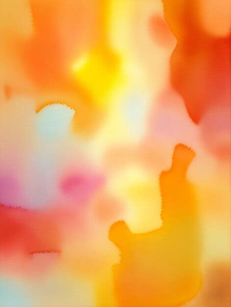 Premium Ai Image Serene Watercolor Symphony Abstract Background