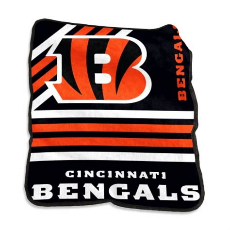 Cincinnati Bengals Raschel Throw Blanket 1 Ct Kroger
