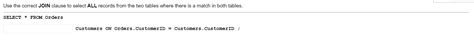 Solved Se The Correct JOIN Clause To Select ALL Records From Chegg Com