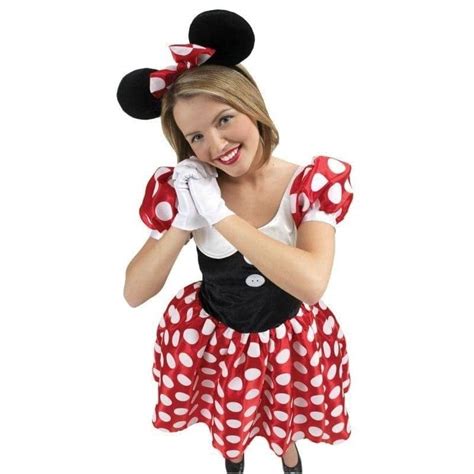 Disney Minnie Mouse Licensed Ladies Fancy Dress Costume Mad Distribution Costumes Australia