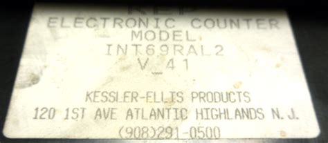 Kep Int69ral2 Electronic Counter Plc Toolbox Supply