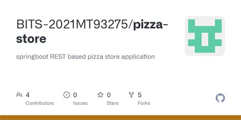 Github Bits 2021mt93275pizza Store Springboot Rest Based Pizza Store Application
