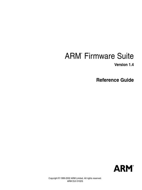 Arm Firmware Pdf Application Programming Interface Arm Architecture