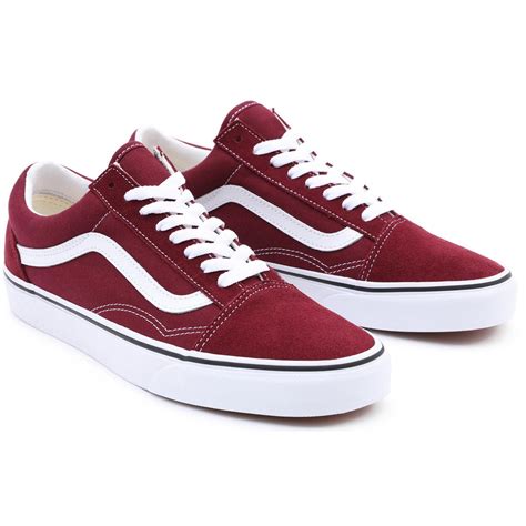 Кеды Vans Old Skool Bordo Бордовые купить в Москве с доставкой: цена ...