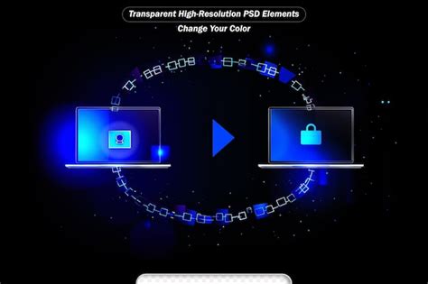 Premium PSD Digital Abstract Technology Background