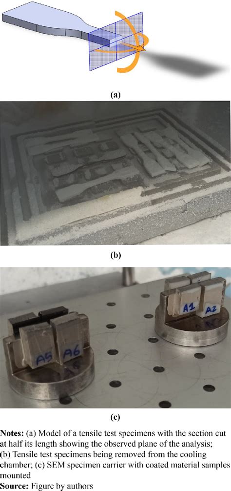 Representation Of Important Steps Of The Sem Analysis Download Scientific Diagram