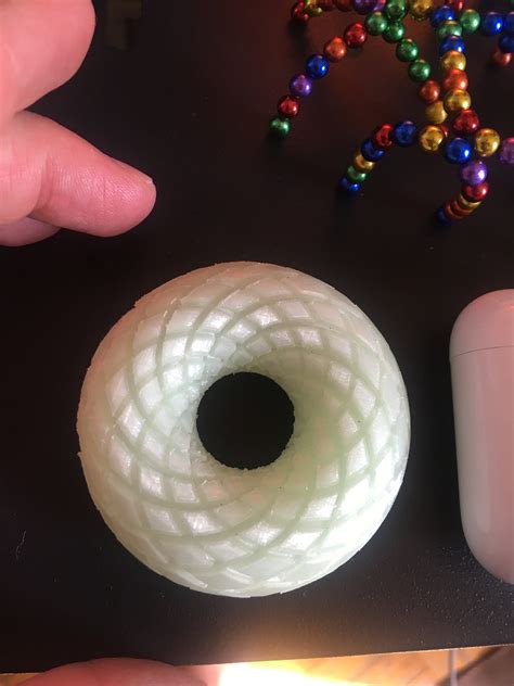 3d Printed Torus Model Plaabs Etsy