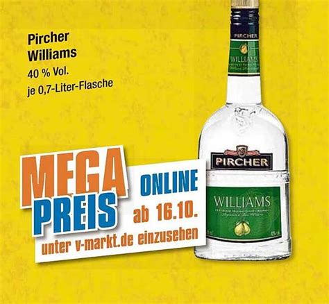 Pircher Williams Angebot Bei V Markt 1prospekte De