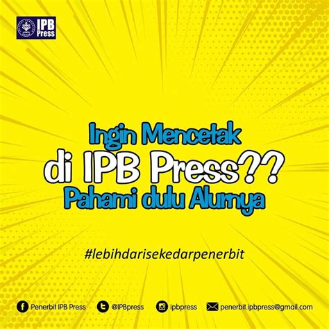 Penerbit Ipb Press On Linkedin Ipbpress Ipb Buku Penerbit Book