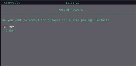 How Do I Locate The Answer File Location For UNIX Linux Custom Package Community