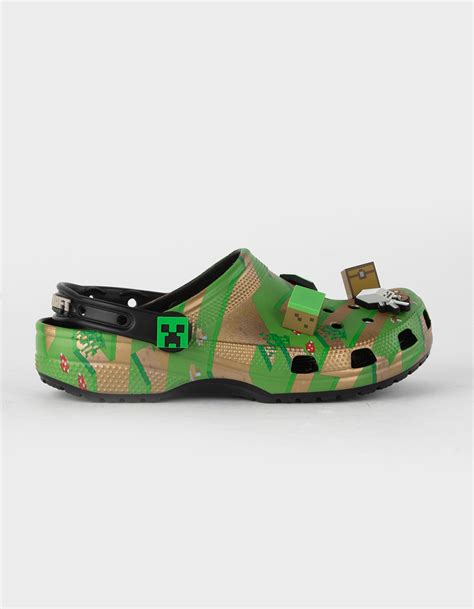 Crocs Minecraft Elevated Clogs Green Combo M5w7 Tillys