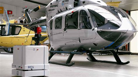 Mobile Laser Scanning Robot Automates Large Object Measurement