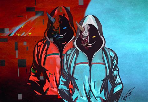 Oni Twins By Xxvastoxx On Deviantart