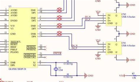 A Detailed Schematic Of A Usb 3 0 Hub