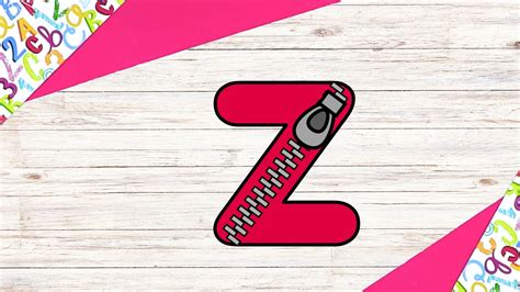 Free Printable Lowercase Letter Z For Zipper Craft Simple Mom Project