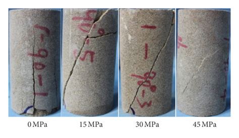 Fracture Morphology Of Tight Sandstone Samples Under Different