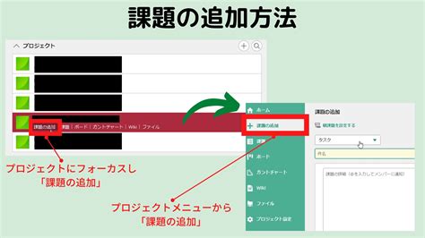 Backlogの使い方【基本】 課題の登録削除について