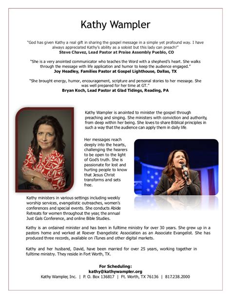 Media — Kathy Wampler