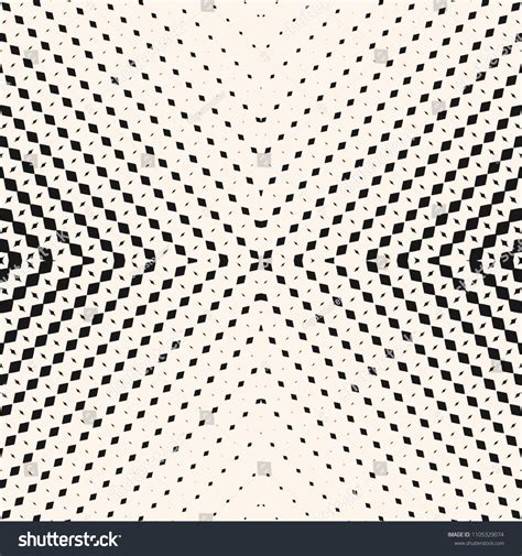 Vector Halftone Seamless Pattern Abstract Graphic Stock Vector Royalty Free