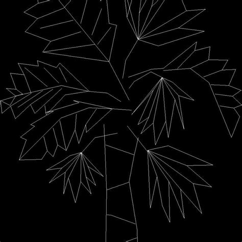 Trees Palms Various Types Of Vegetation DWG Block For AutoCAD Designs CAD